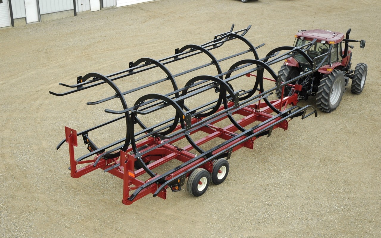 Bale Wagon | Haukaas Bale Carrier | Flaman Agriculture