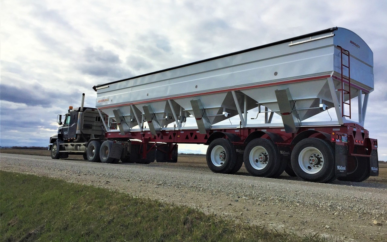 Haul All Side Draw Tender Trailer | Flaman Agriculture
