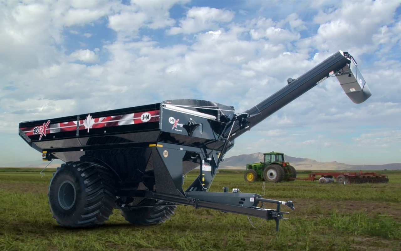 J&M X-Tended Reach Grain Carts | Grain Handling | Flaman Agriculture