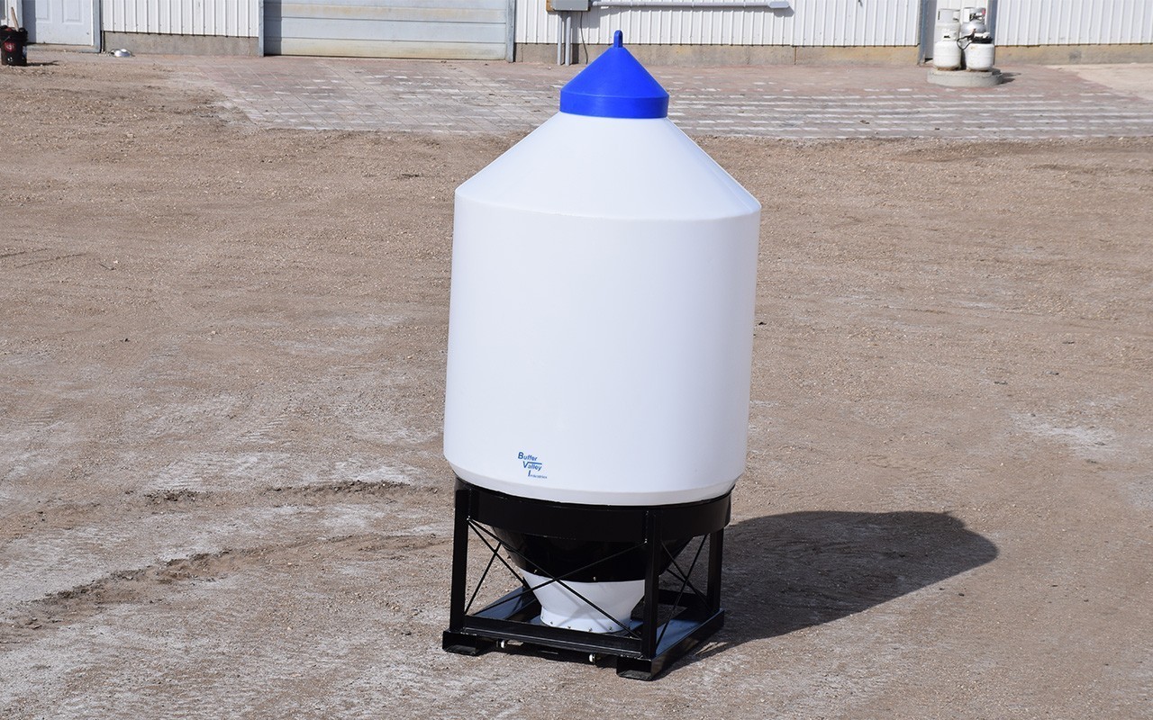 Buffer Valley Industries 100 Bushel Portable Pallet Grain Bin | Grain ...